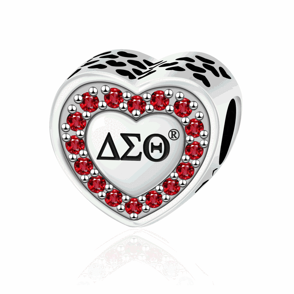 ΔΣΘ Daughter Sterling Silver Charm (Fits Pandora) - Delta Sigma Theta ...