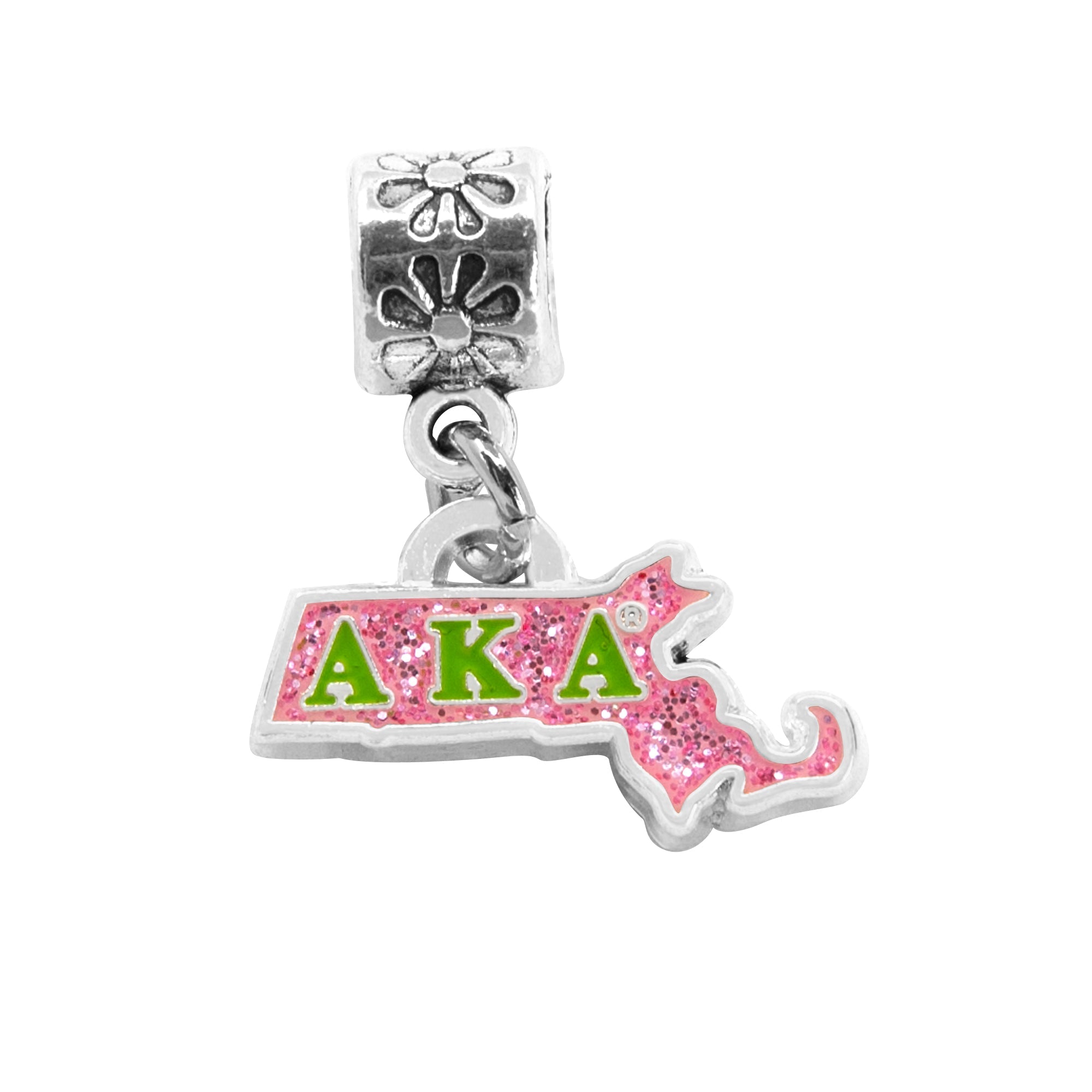 AKA Georgia State Charm, Pandora Compatible Charm – Gratia Pearl