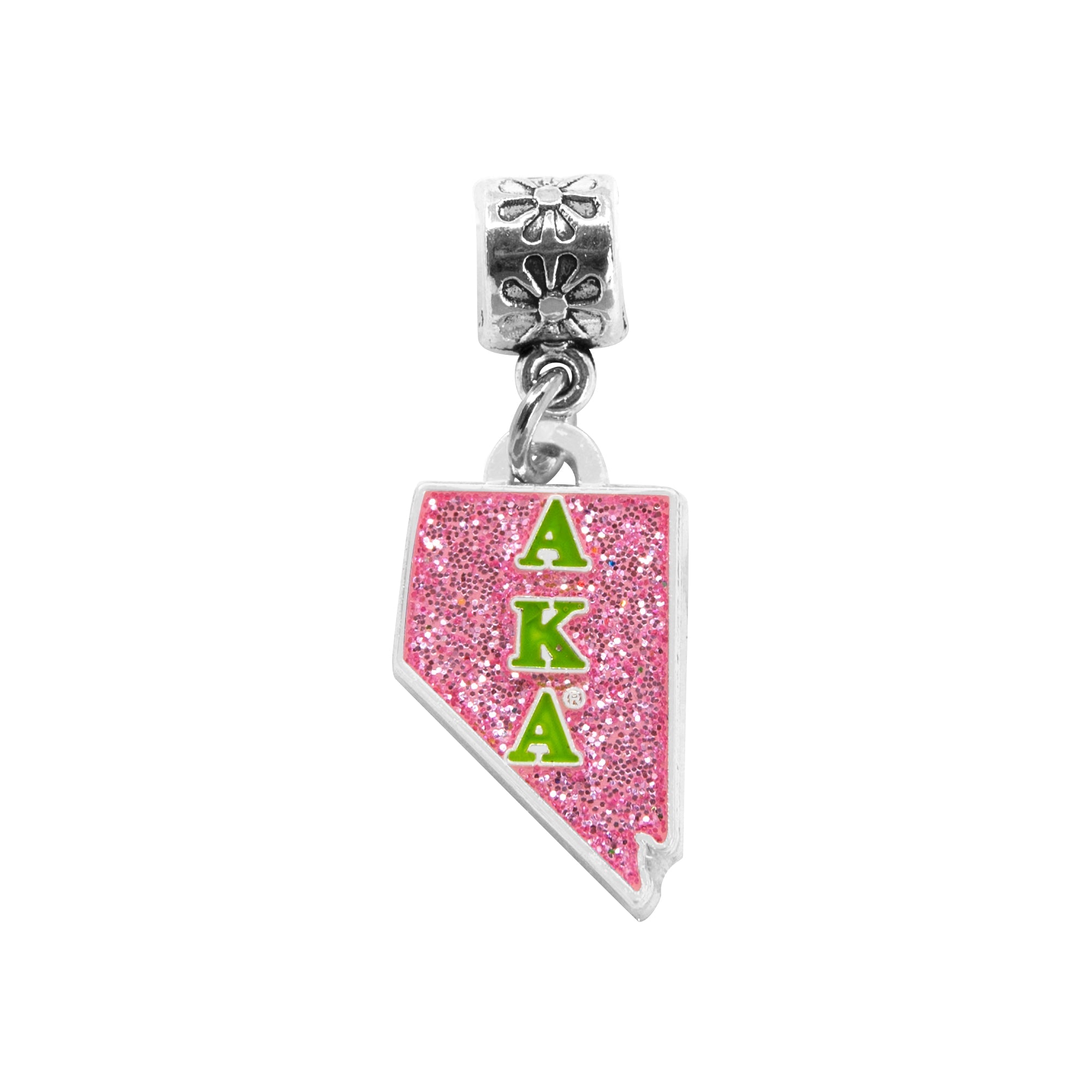 AKA Georgia State Charm, Pandora Compatible Charm – Gratia Pearl