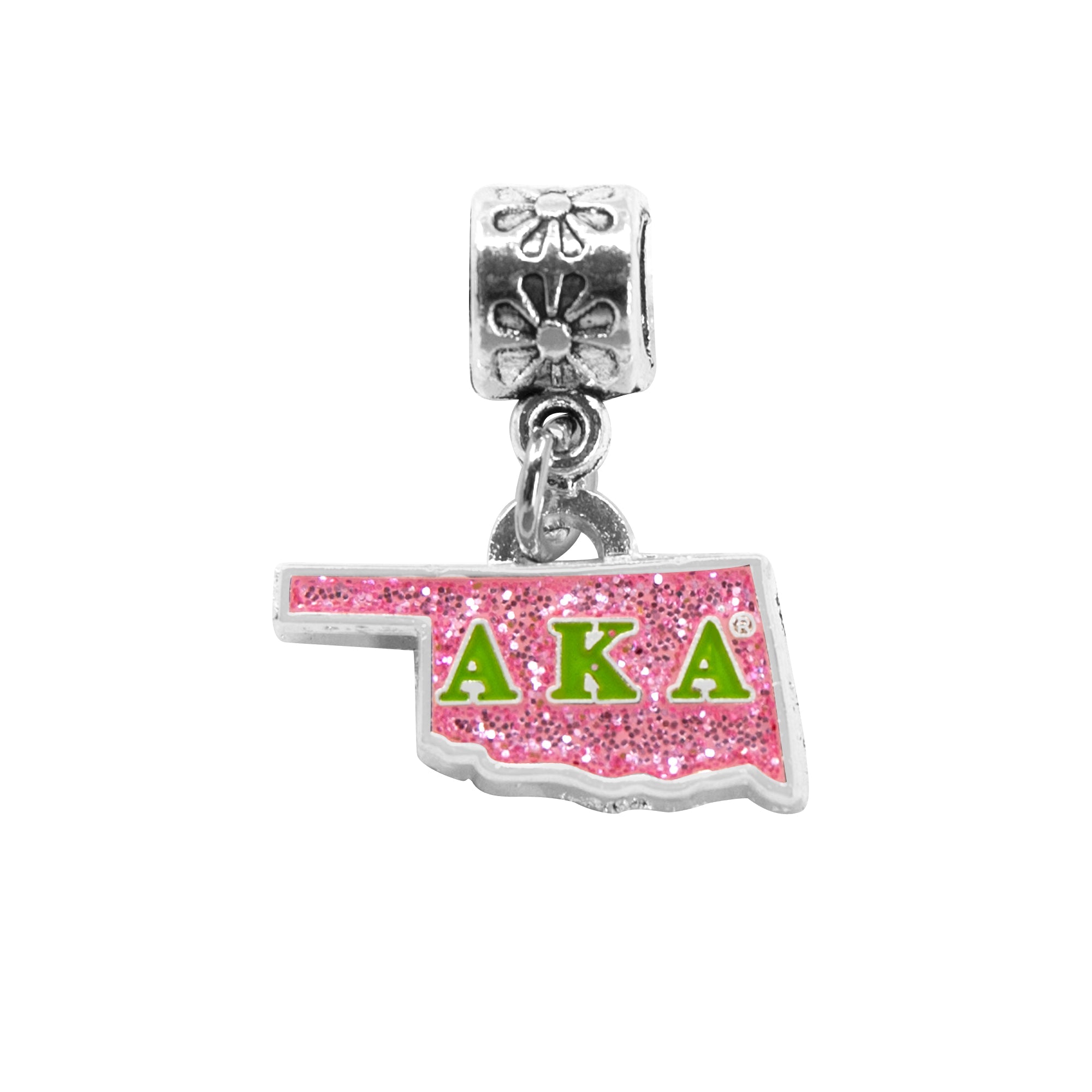 AKA Georgia State Charm, Pandora Compatible Charm – Gratia Pearl
