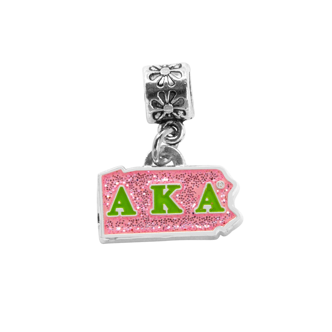AKA Georgia State Charm, Pandora Compatible Charm – Gratia Pearl