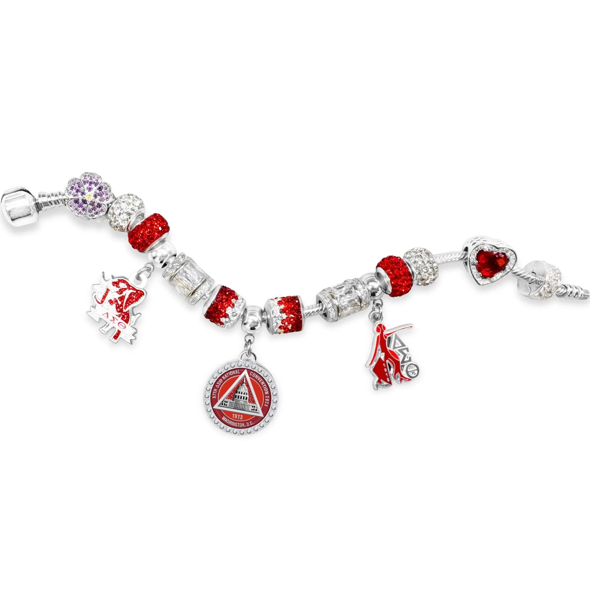ΔΣΘ 57th National Charm bracelet #3 - Delta Sigma Theta | DST Sorority ...