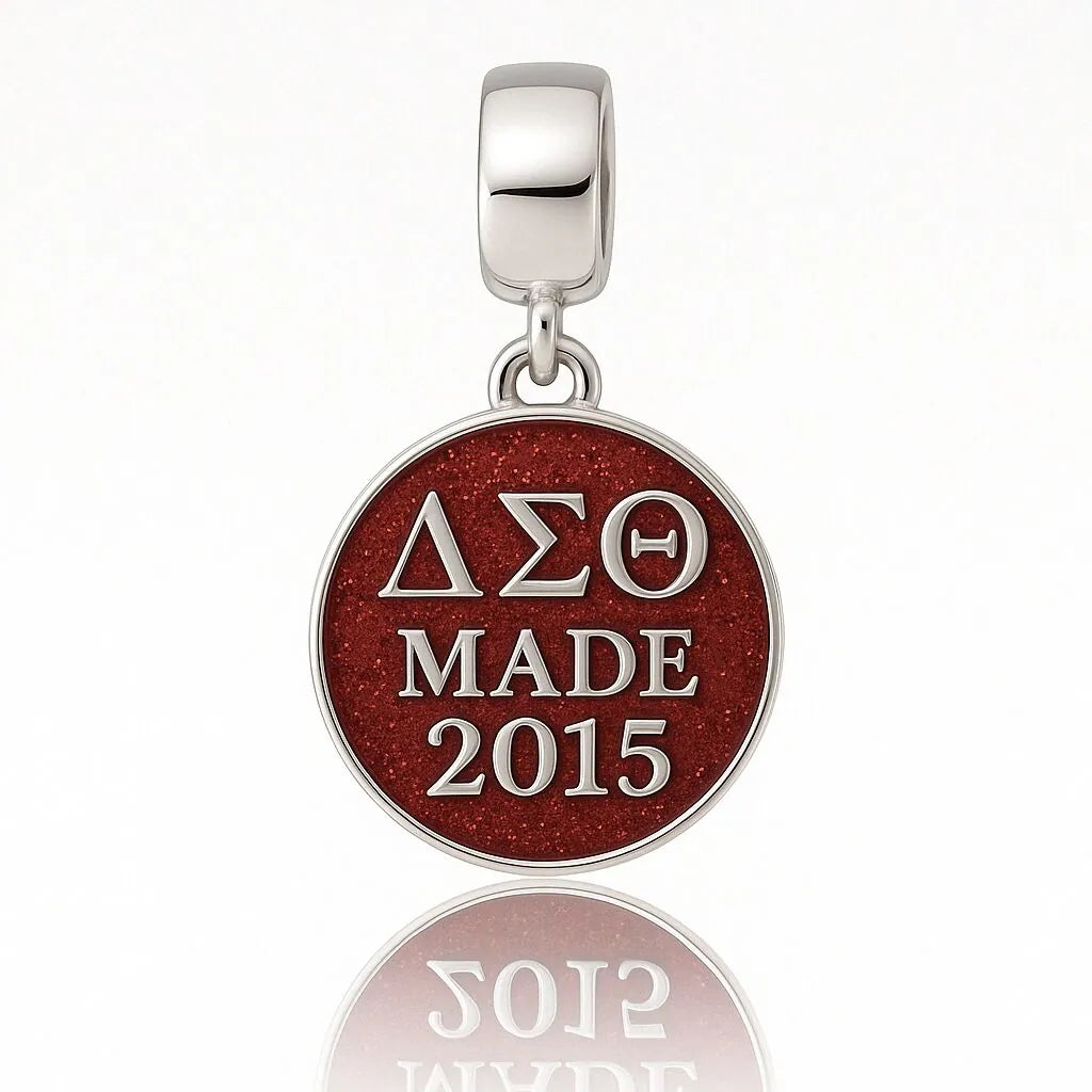 ΔΣΘ Made 2015 - Delta Sigma Theta Charm, Member Intake MIP, Fits ...