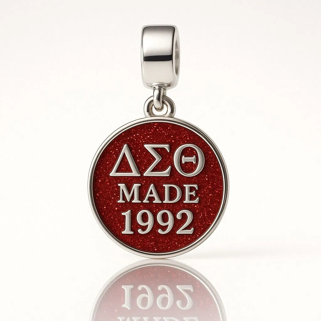 ΔΣΘ Made 1992 - Delta Sigma Theta Charm, Member Intake MIP, Fits ...