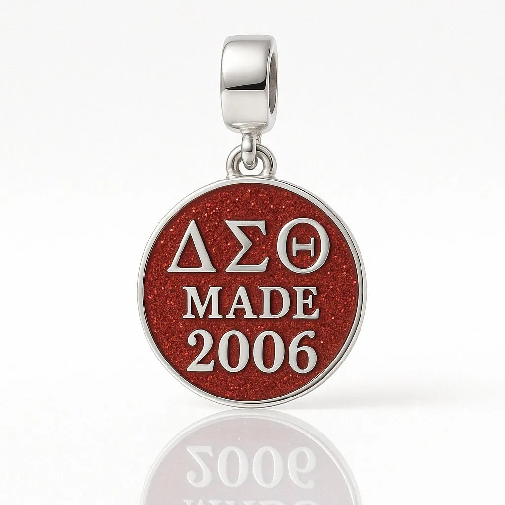 ΔΣΘ Made 2006 - Delta Sigma Theta Charm, Member Intake MIP, Fits ...