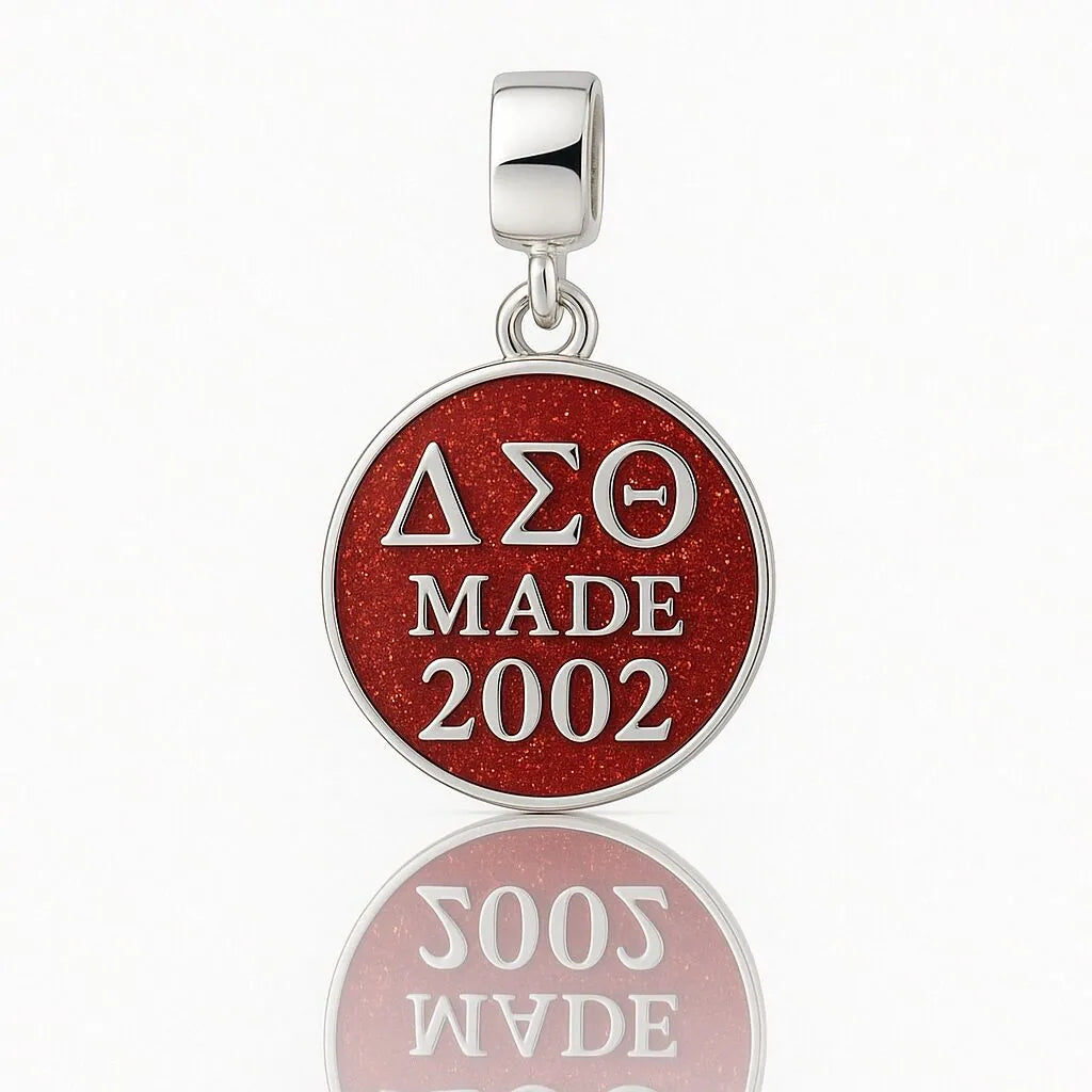 ΔΣΘ Made 2002 - Delta Sigma Theta Charm, Member Intake MIP, Fits ...