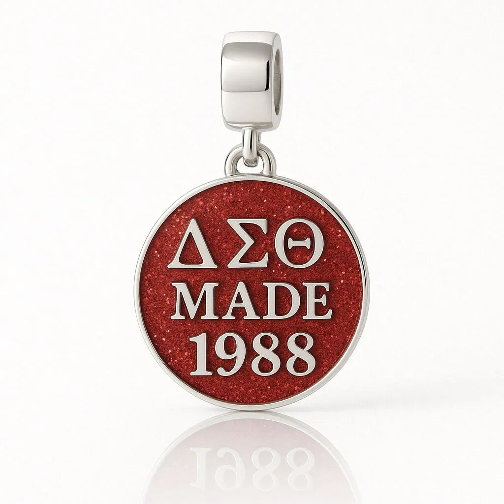 ΔΣΘ Made 1988 - Delta Sigma Theta Charm, Member Intake MIP, Fits ...
