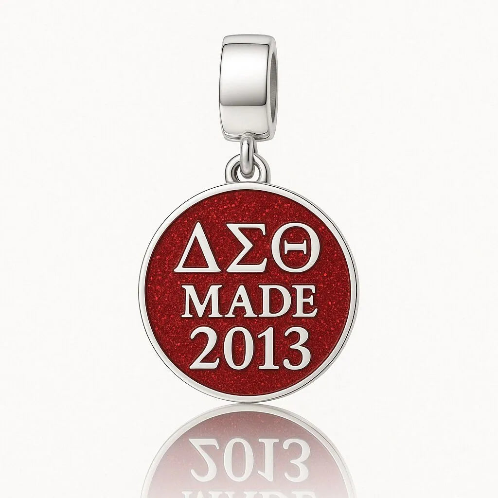 ΔΣΘ Made 2013 - Delta Sigma Theta Charm, Member Intake MIP, Fits ...
