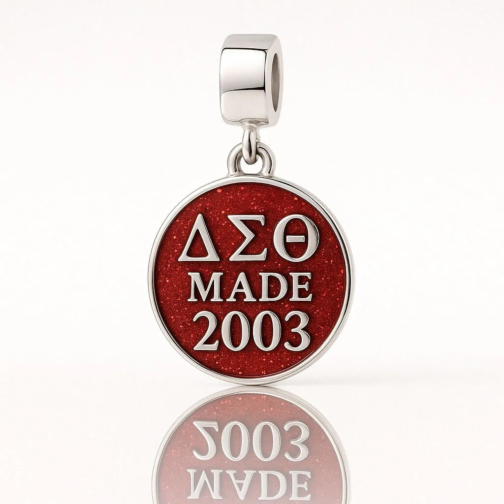 ΔΣΘ Made 2003 - Delta Sigma Theta Charm, Member Intake MIP, Fits ...