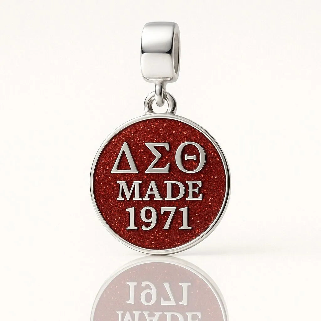 ΔΣΘ Made 1971 - Delta Sigma Theta Charm, Member Intake MIP, Fits ...