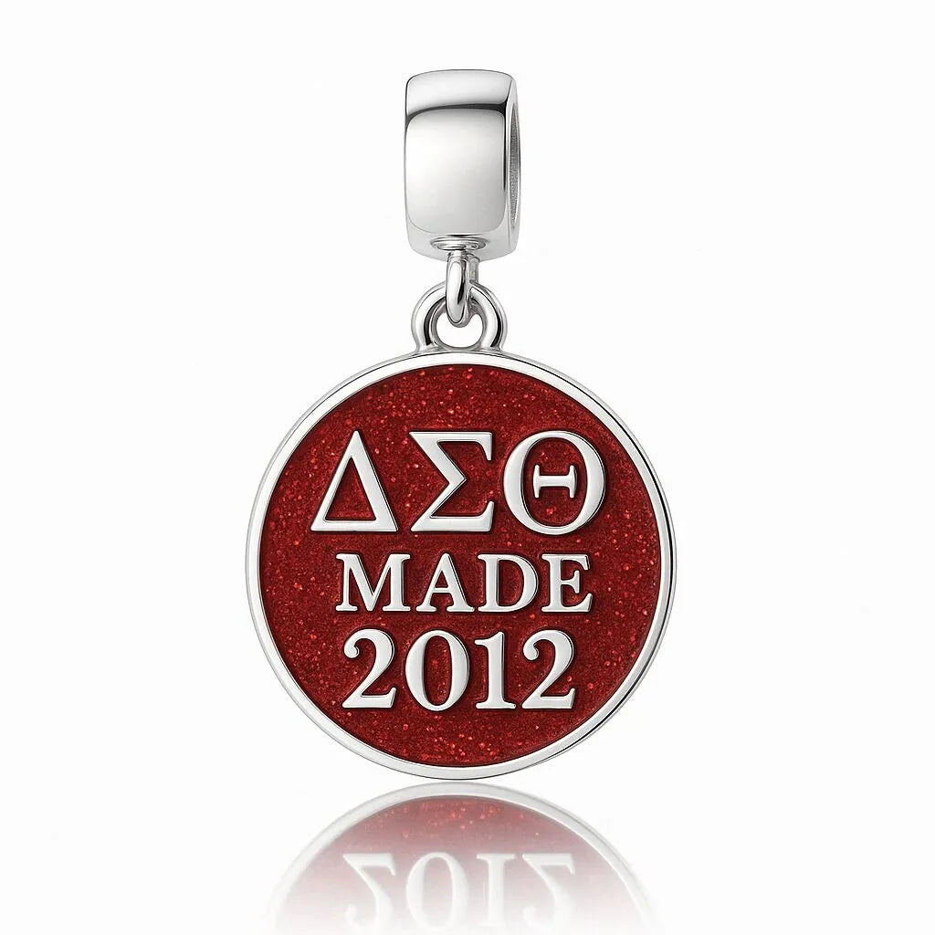ΔΣΘ Made 2012 - Delta Sigma Theta Charm, Member Intake MIP, Fits ...