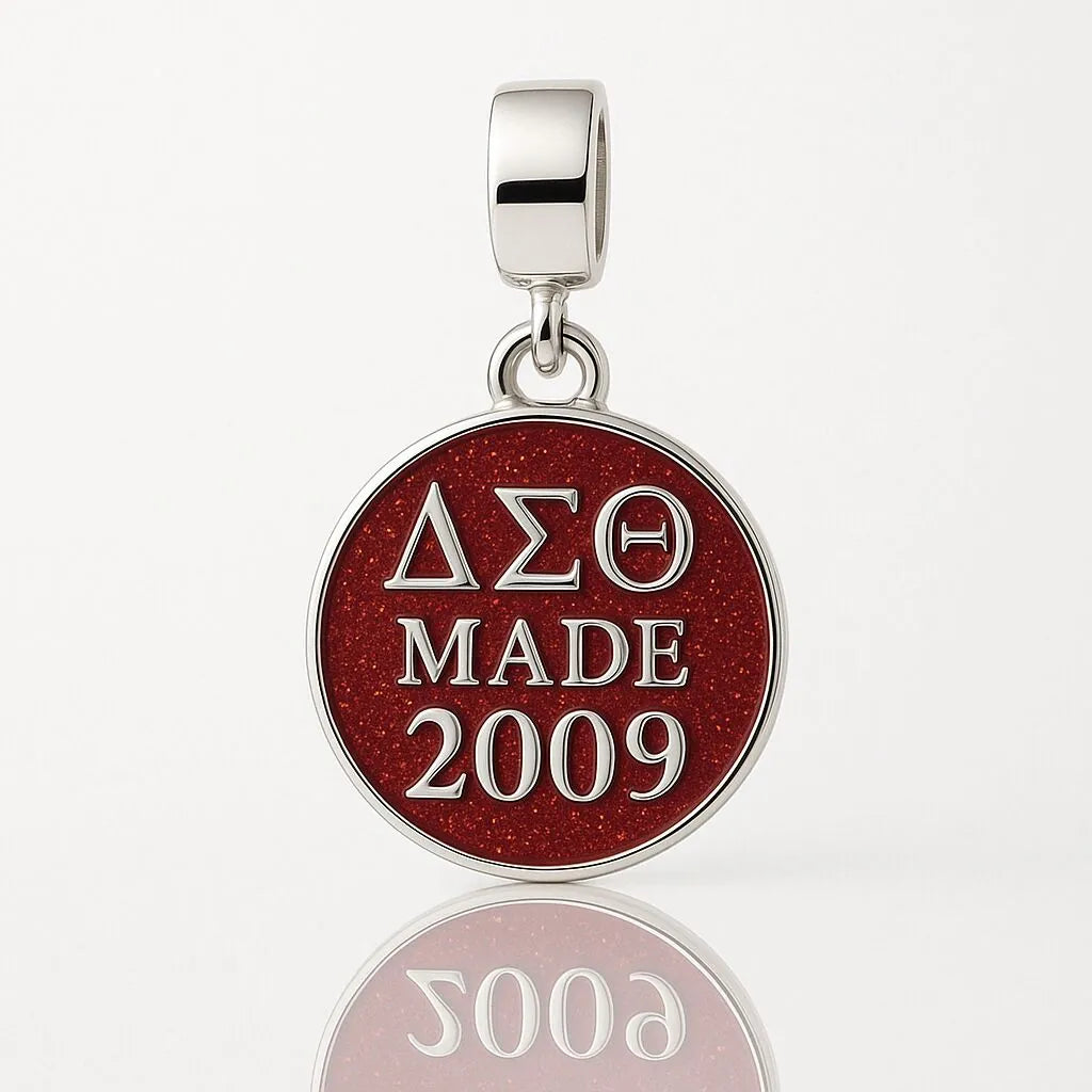 ΔΣΘ Made 2009 - Delta Sigma Theta Charm, Member Intake MIP, Fits ...