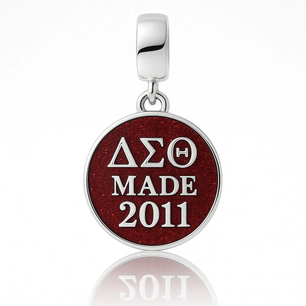 ΔΣΘ Made 2011 - Delta Sigma Theta Charm, Member Intake MIP, Fits ...