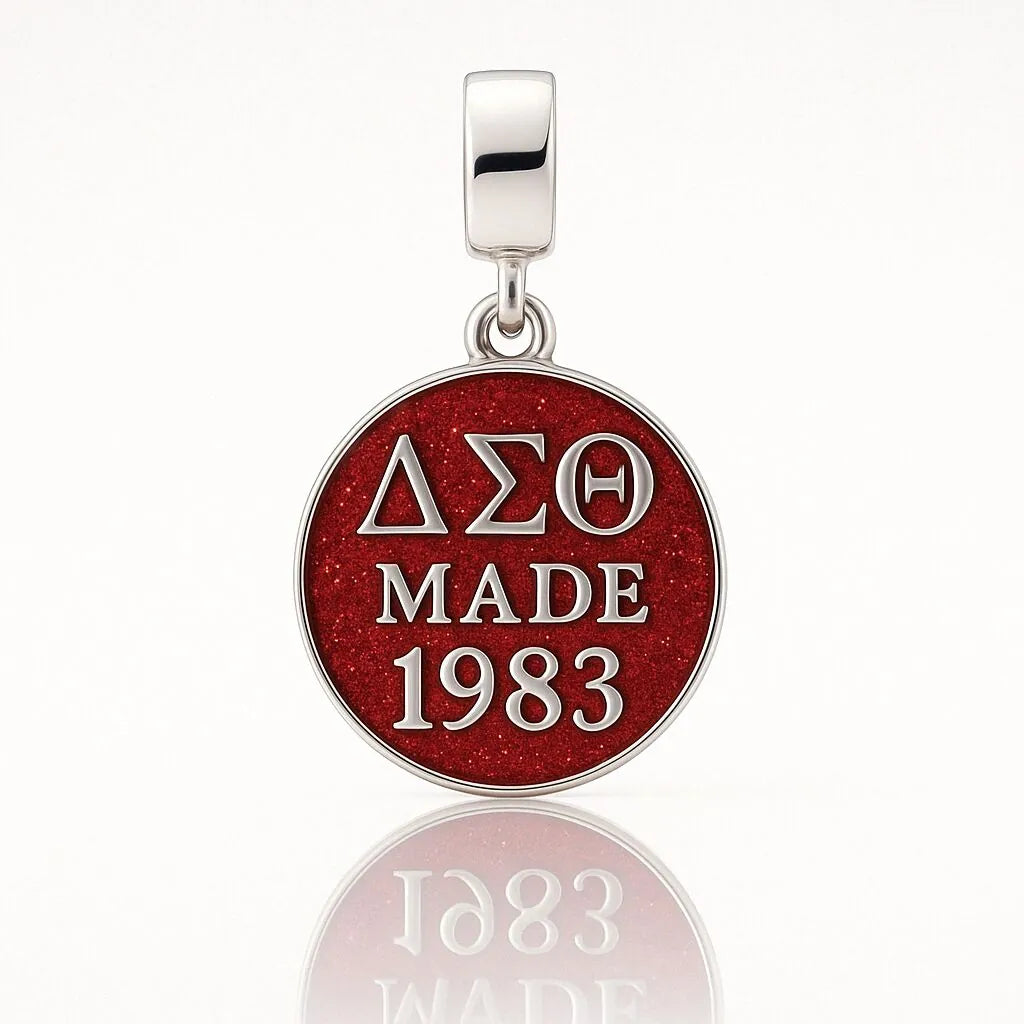 ΔΣΘ Made 1983 - Delta Sigma Theta Charm, Member Intake MIP, Fits ...
