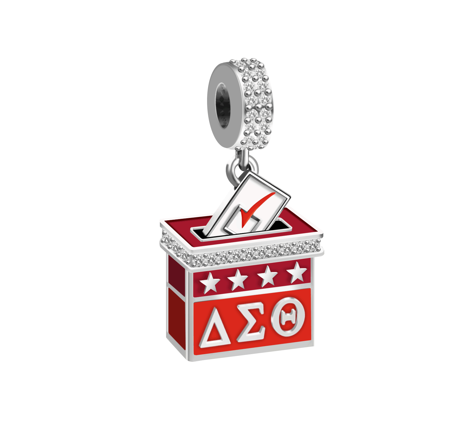 DST Ballot Charm – Gratia Pearl