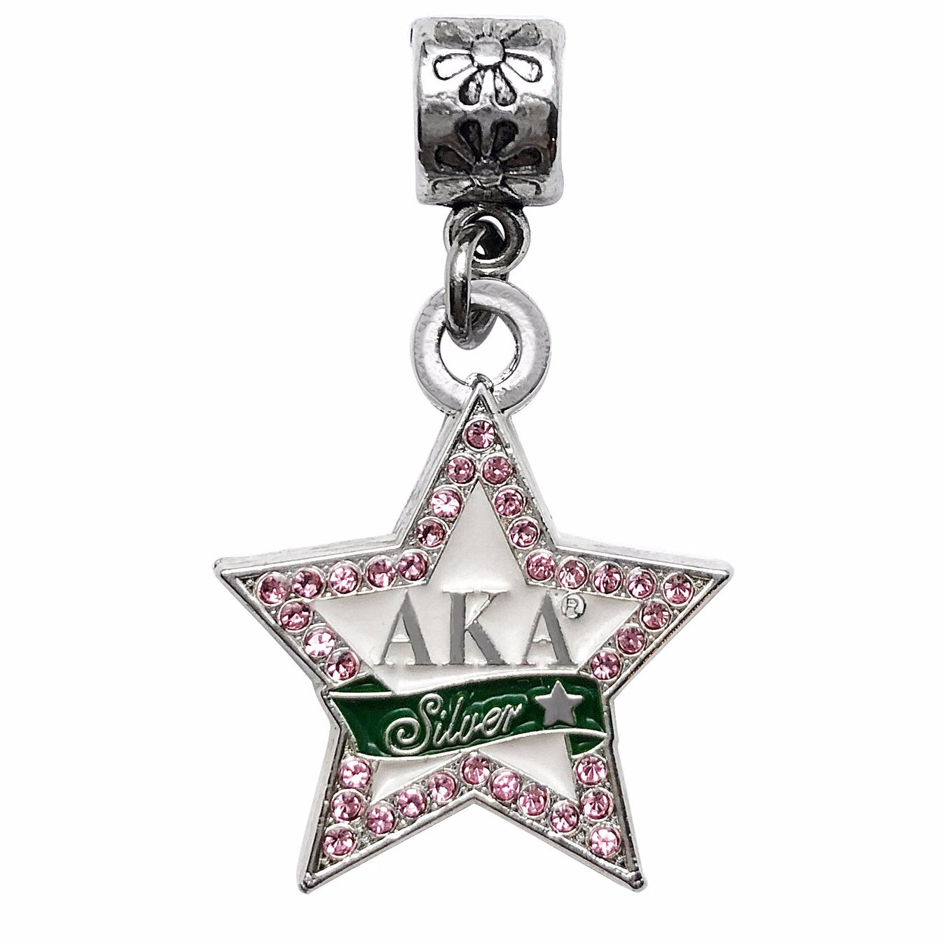 Silver Star of AKA | AKA Charm Fits Pandora | Gratia Pearl