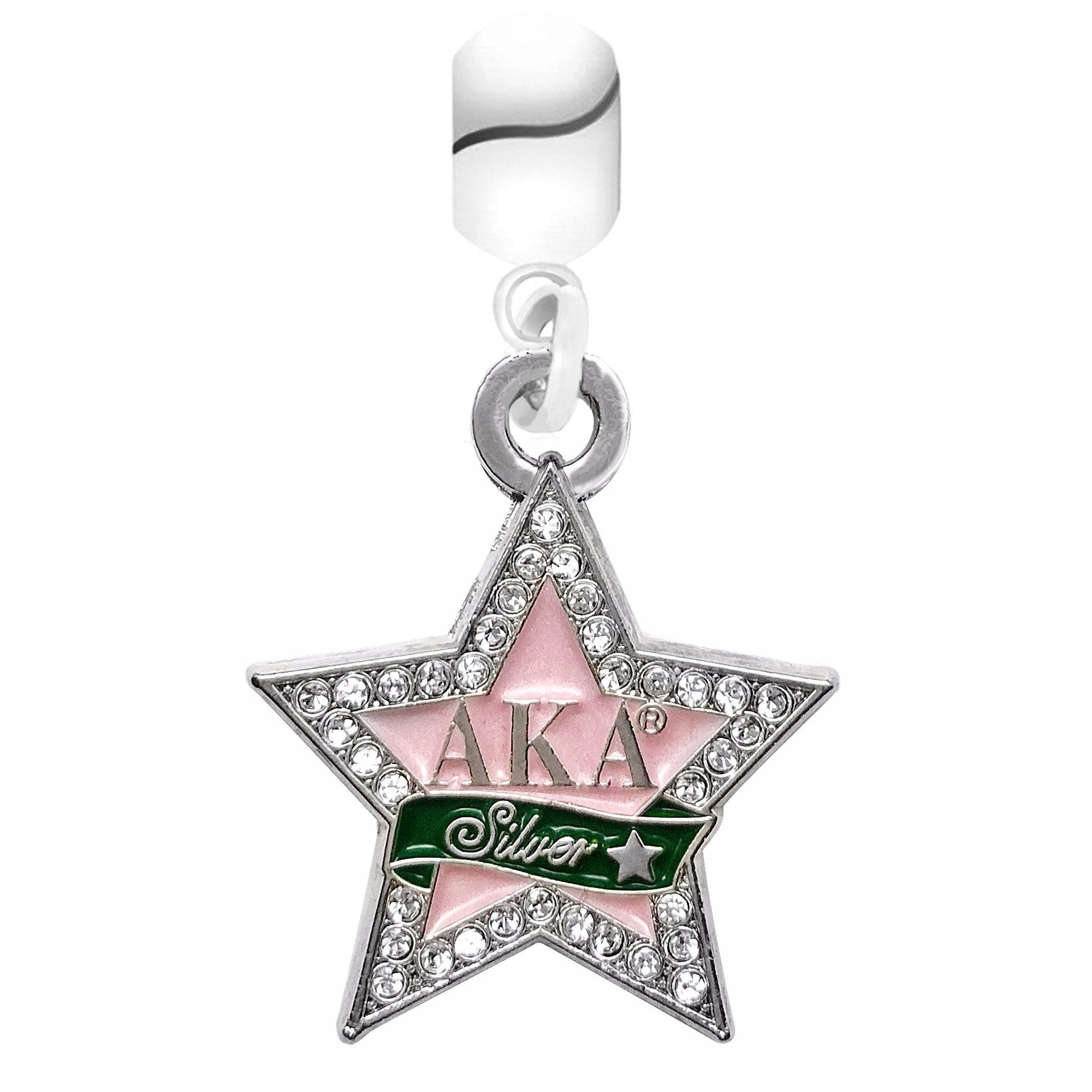 Silver Star of AKA | AKA Charm Fits Pandora | Gratia Pearl