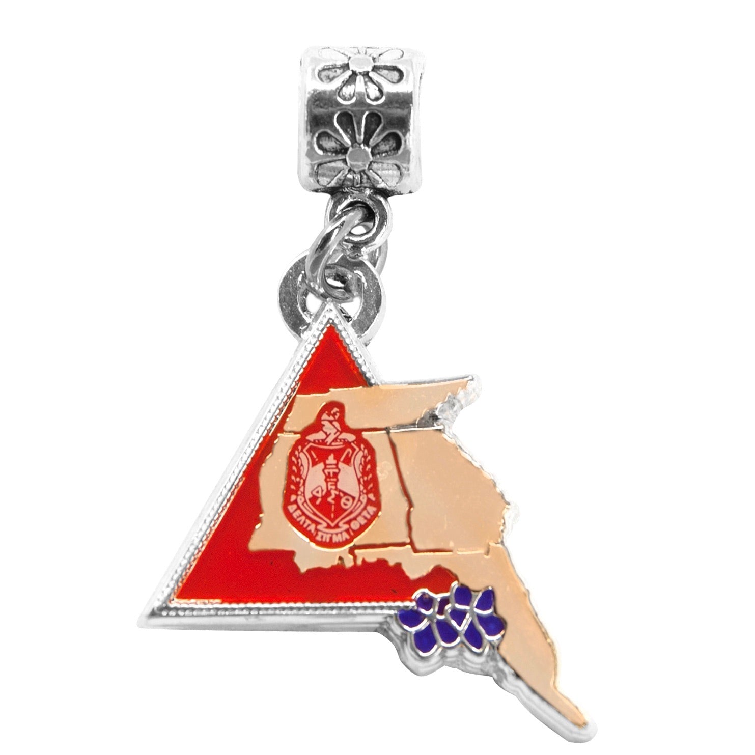 DST Southern Regional Charm | DST Charm Fits Pandora | Gratia Pearl
